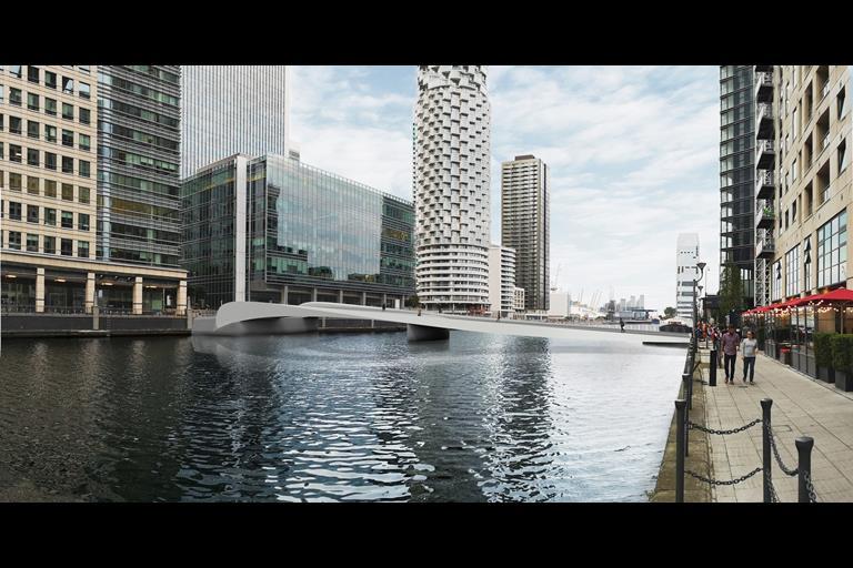 Green light for Knight Architect’s Canary Wharf bridge | News ...